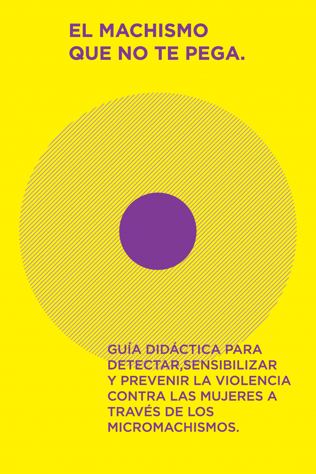 «El machismo que no te pega». Guía didáctica para detectar ...